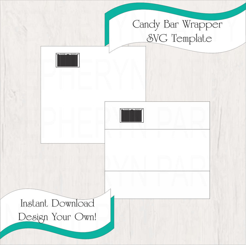 Candy Bar Wrapper SVG Template| Nepheryn Party