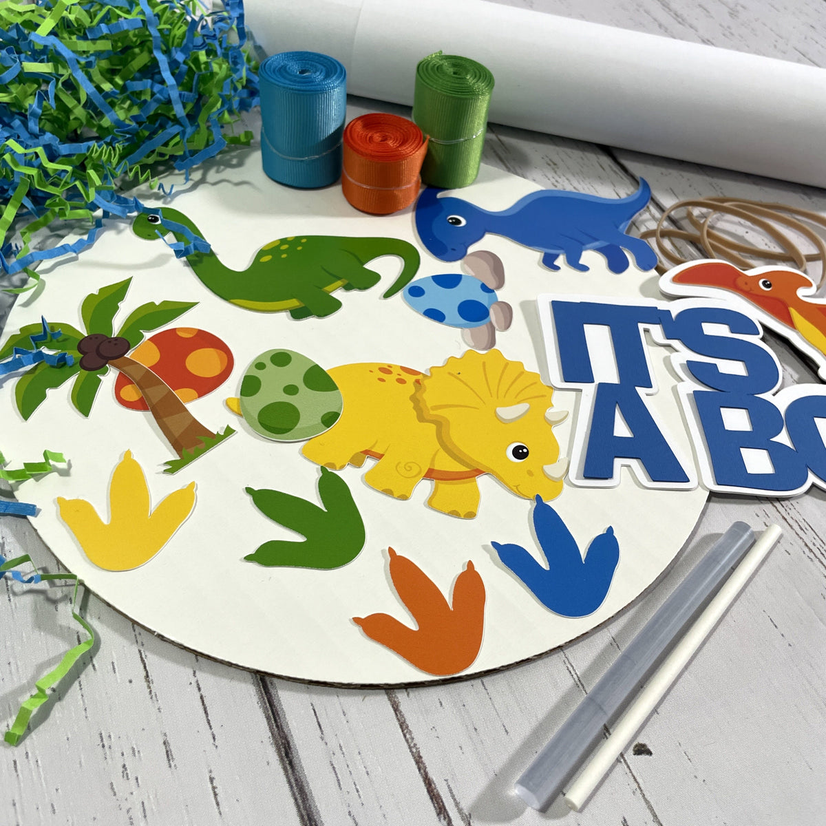 DIY Dinosaur Boy Diaper Cake Kit| Nepheryn Party